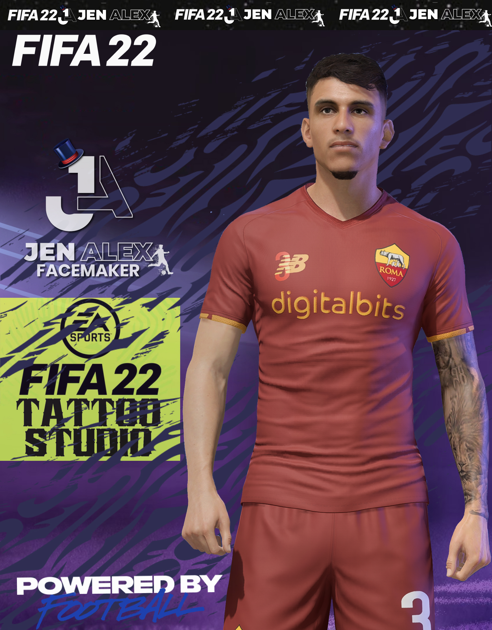 JenAlex_Facemaker on Twitter: "Tattoo By piciu-brunet 👌👌👌 https://t.co/nWGdQvbJ8t" / Twitter