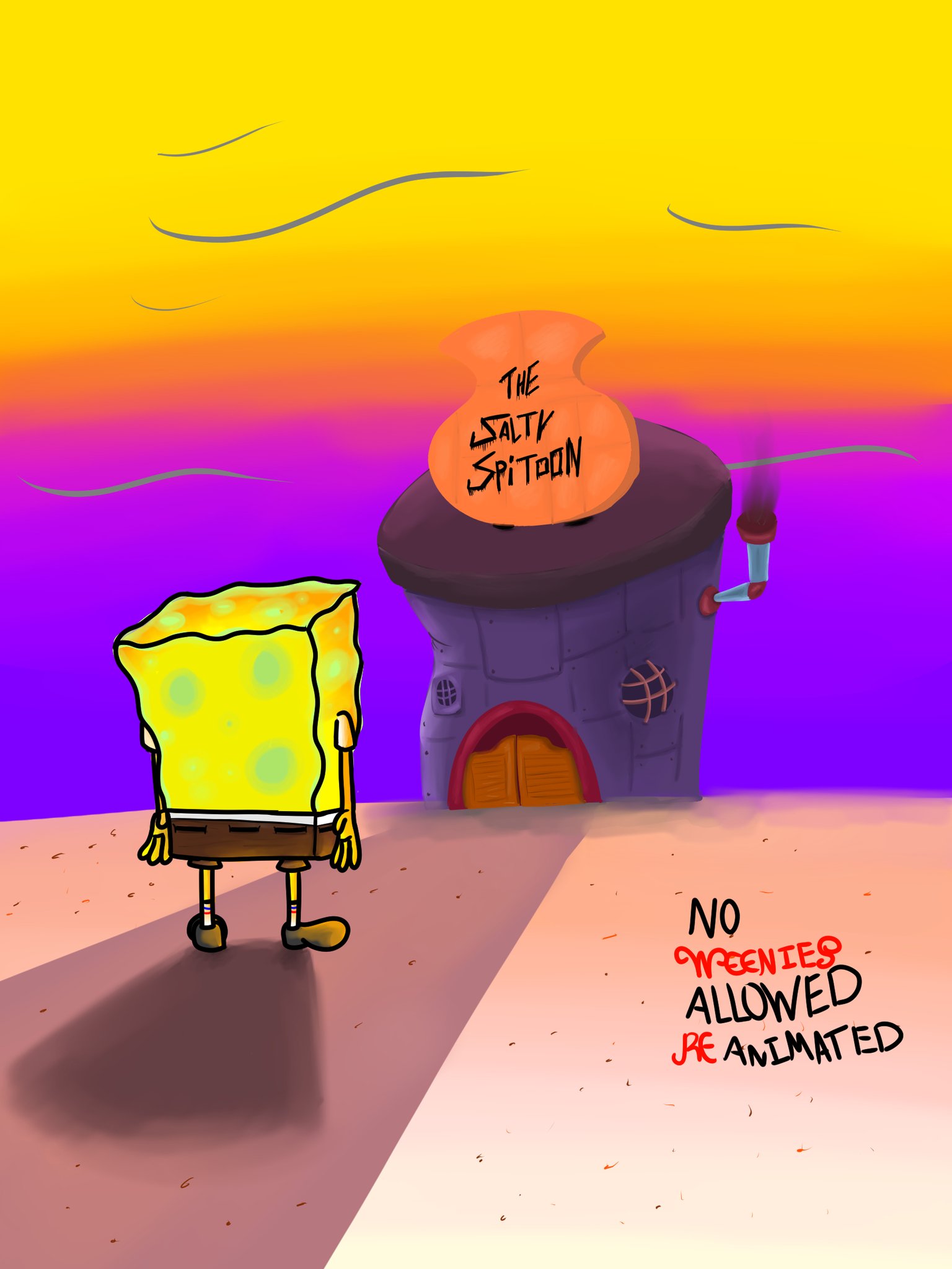 Spongebob No Weenies Allowed