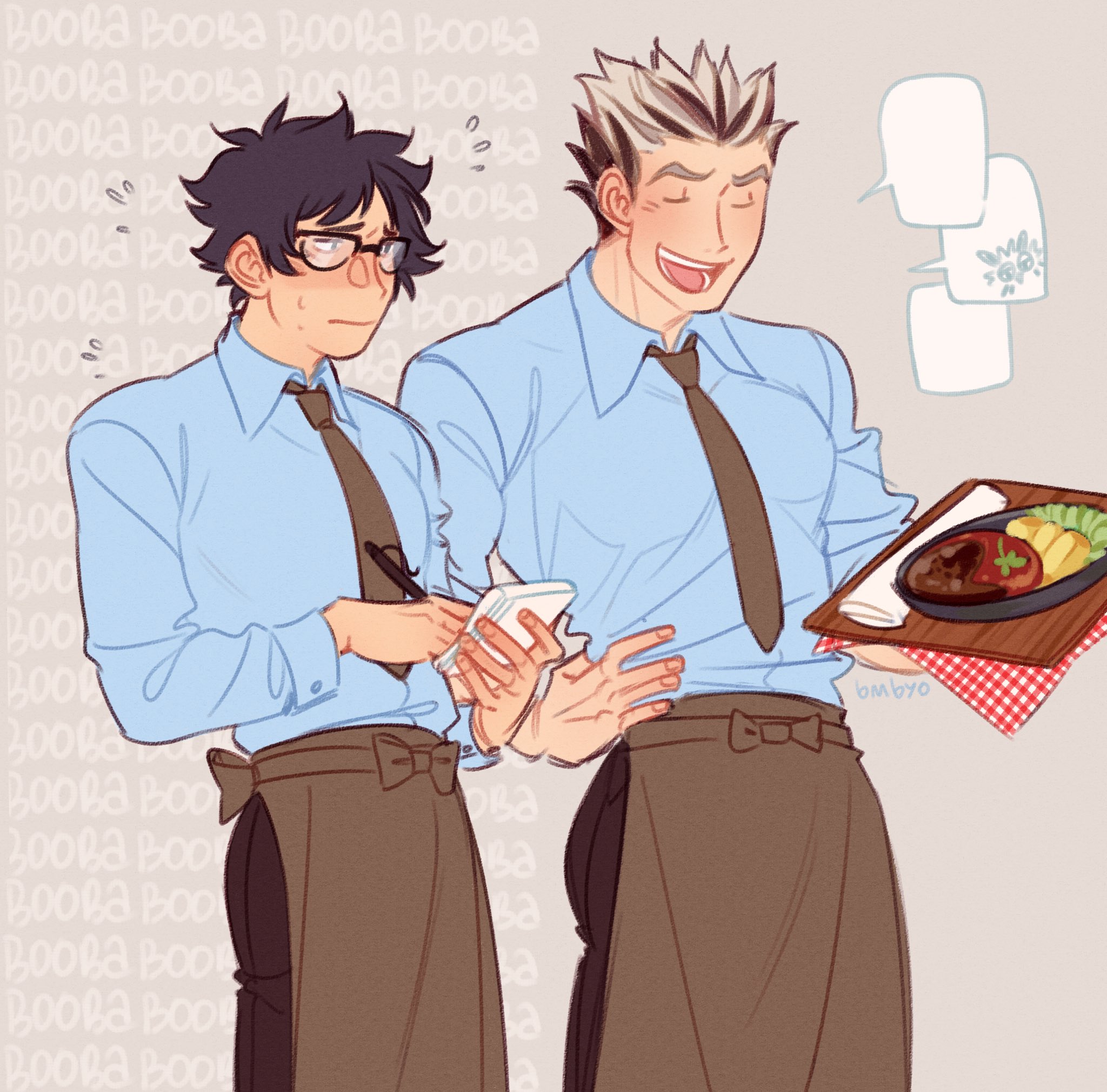 bmbyo🍒 on Twitter: "#bokuaka #haikyuu нет я ведь продолжу шутить про бубапанику Акааши. https ...