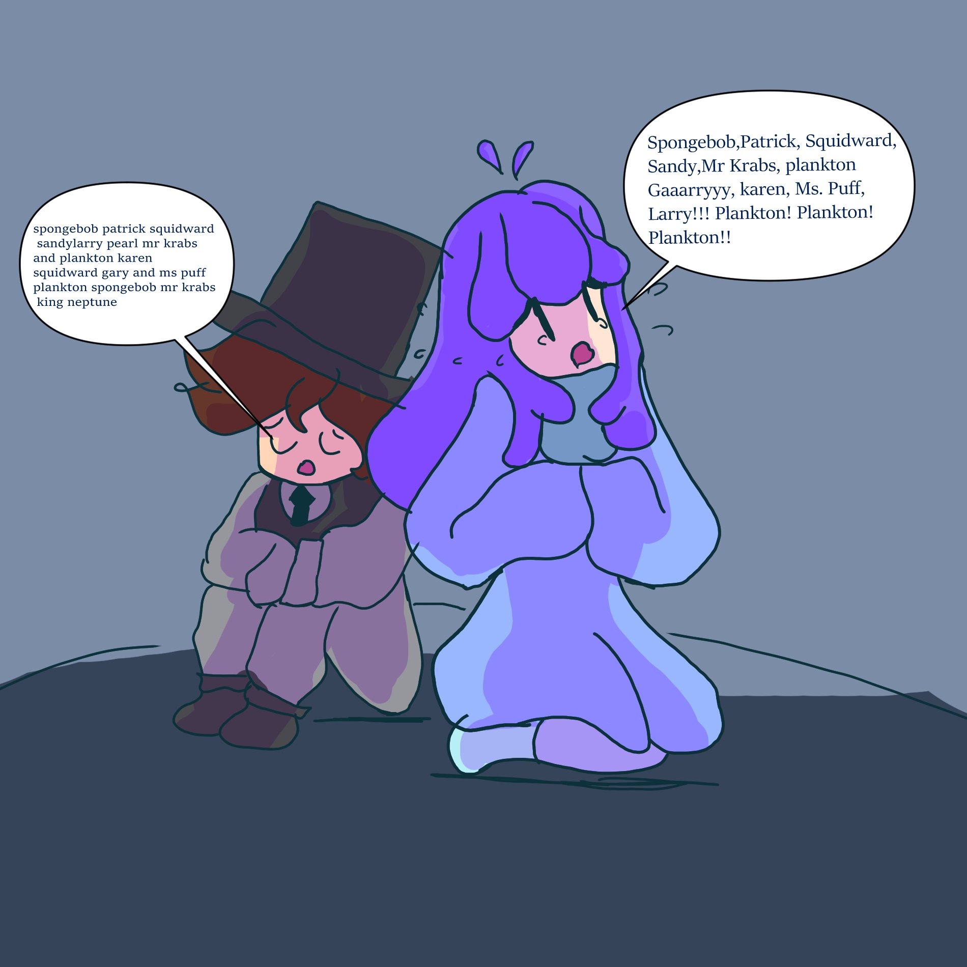 Spongebob Patrick Squidward Sandy