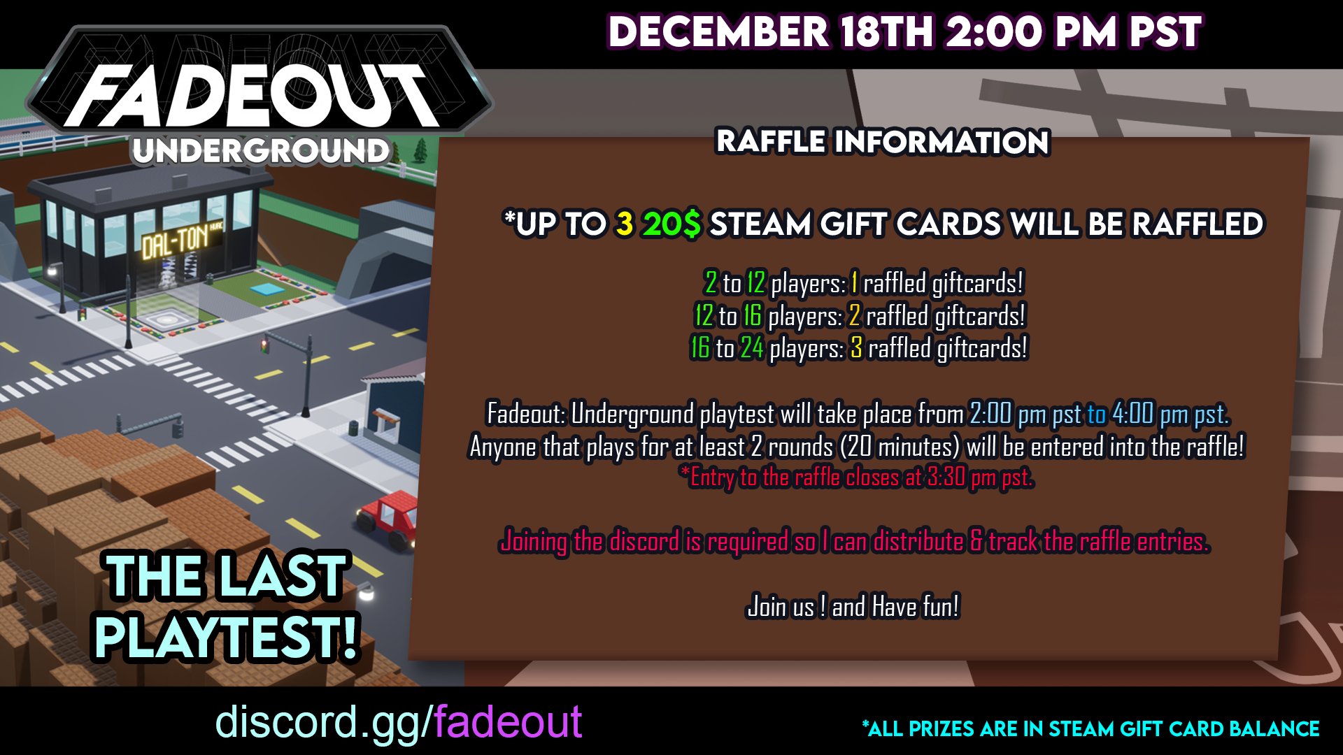 Fadeout: Underground (@ProjectFadeout) / Twitter