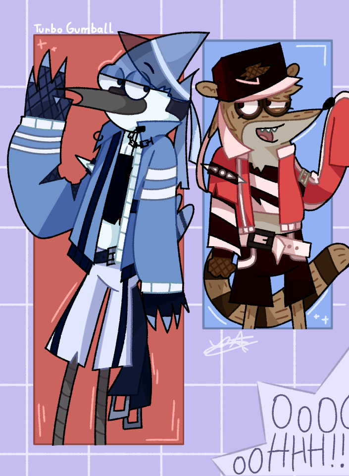 Regular Show Mordecai And Rigby