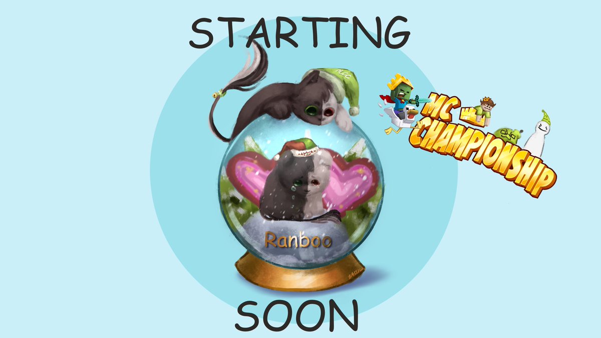 「Ranboo but hes a cat on his mcc starting」|bassil :3のイラスト