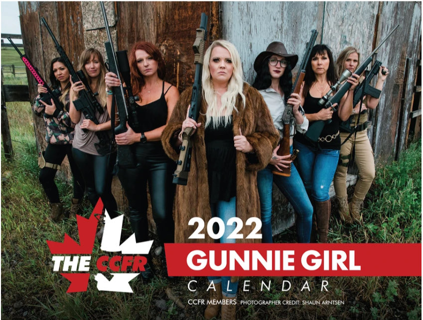 Girls With Guns Calendar 2022