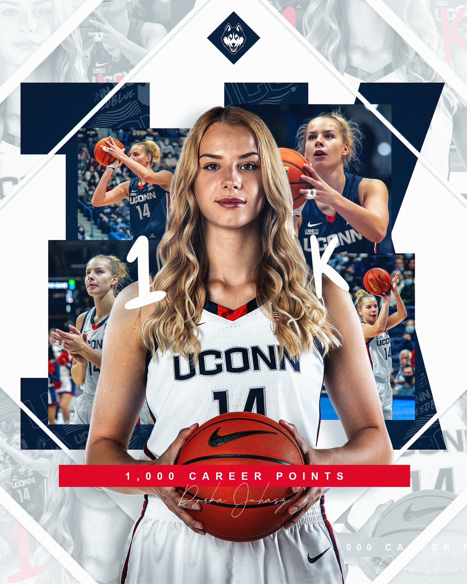 UConn Women s Basketball on X Dorka for 1K https t A8ymeuNnQG X
