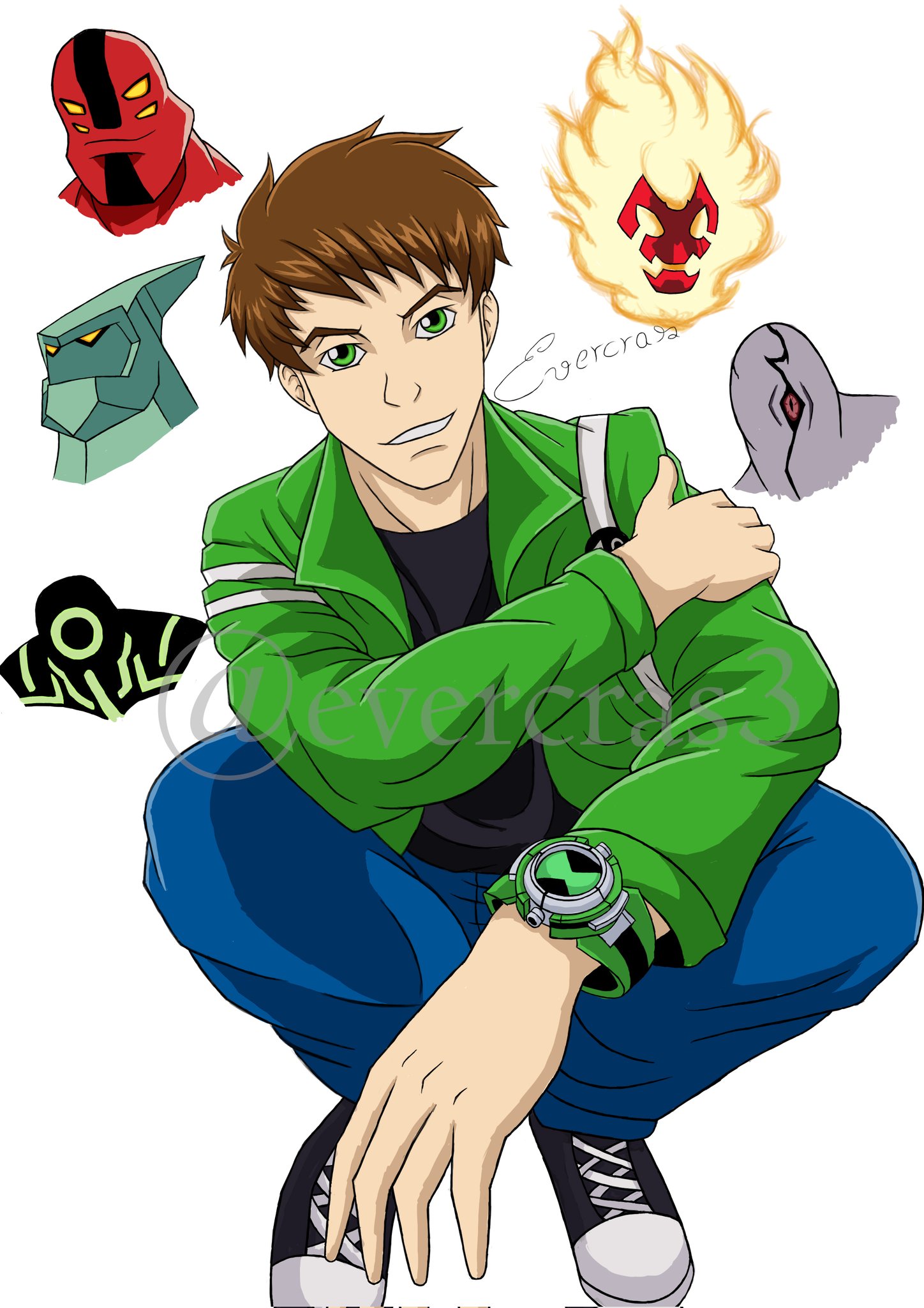 Ben 10 Painting