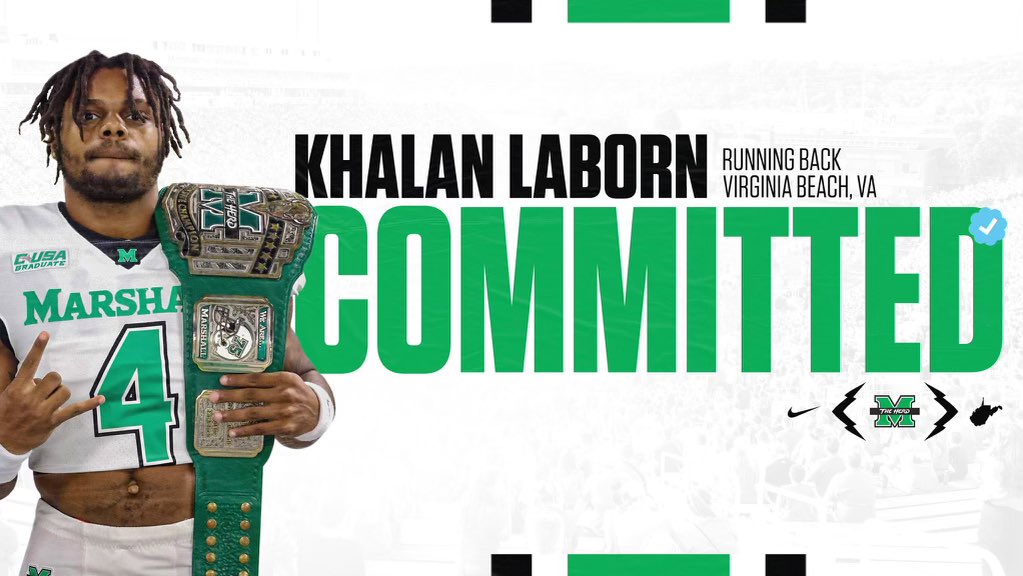 Florida State RB Khalan Laborn transfers to Marshall : r/CFB