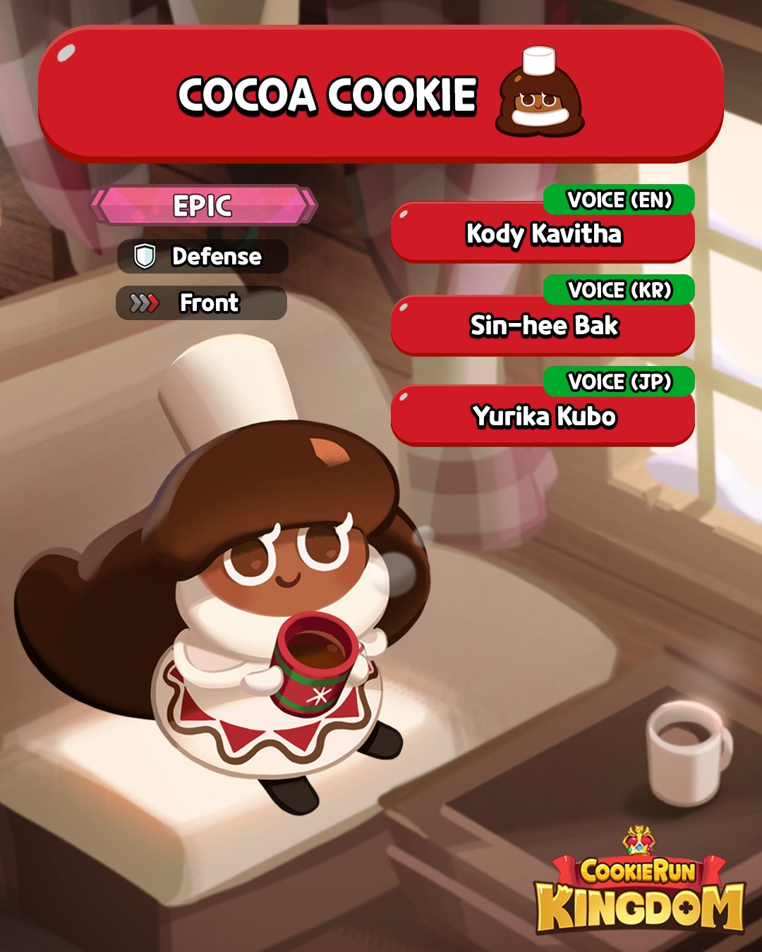 Cookie Run Kingdom On Twitter Introducing The Sweet And Warm Voice Of Thatkodygirl As Our