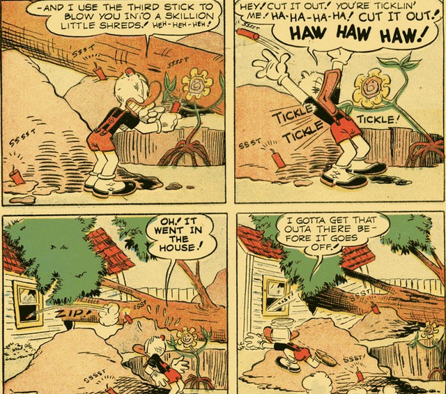 Daffy Duck Feet Tickle