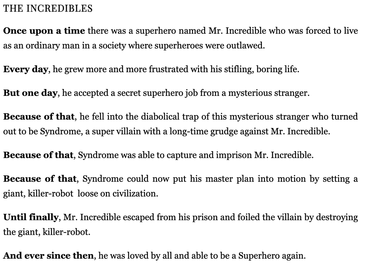 The framework Pixar and Disney use to tell compelling stories that keep ...