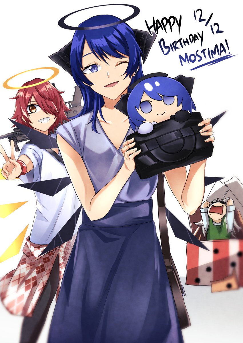 あんスタ「Happy birthday Mostima!!!!1 Exu has some」|Saku (4/5)の漫画