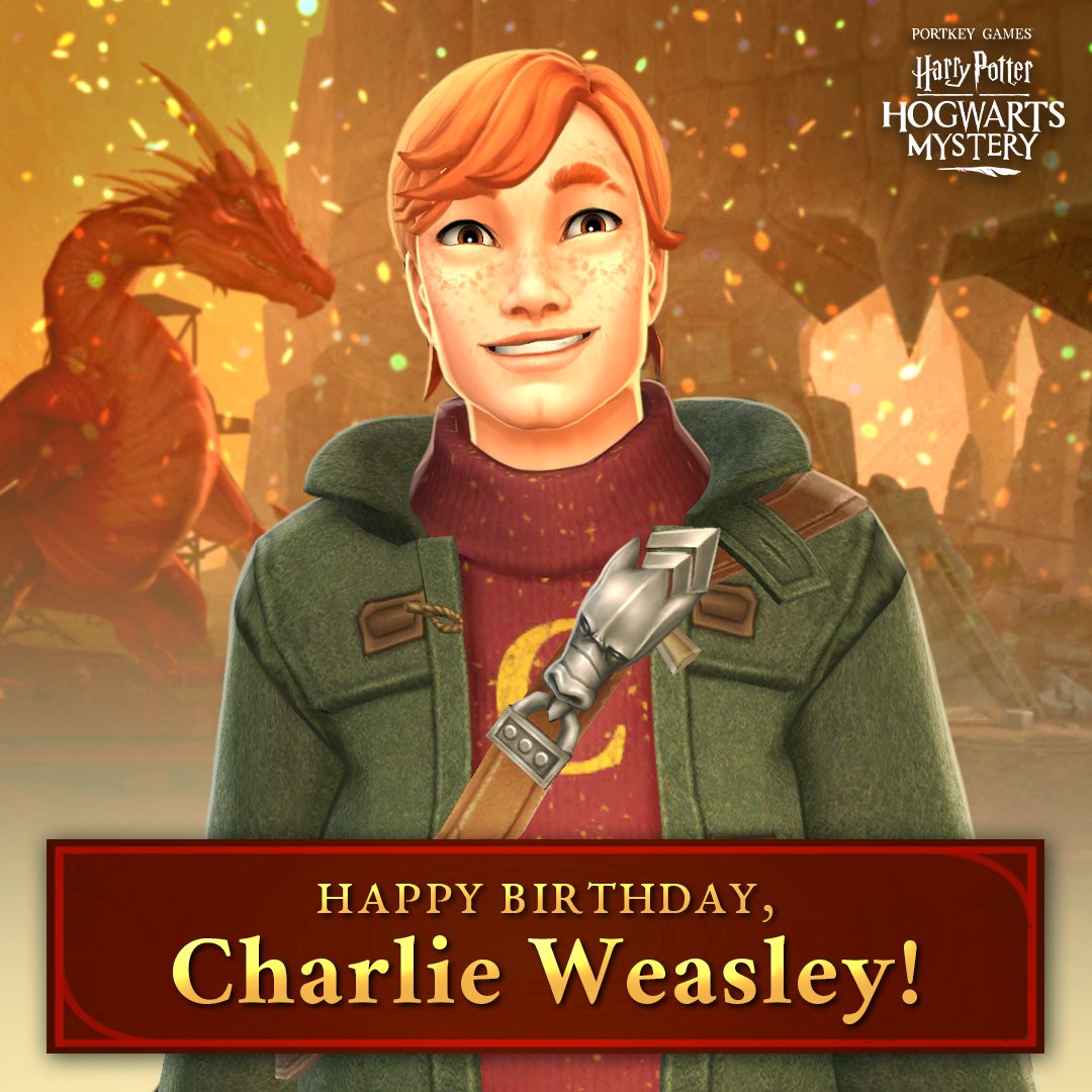 Charlie Weasley Harry Potter