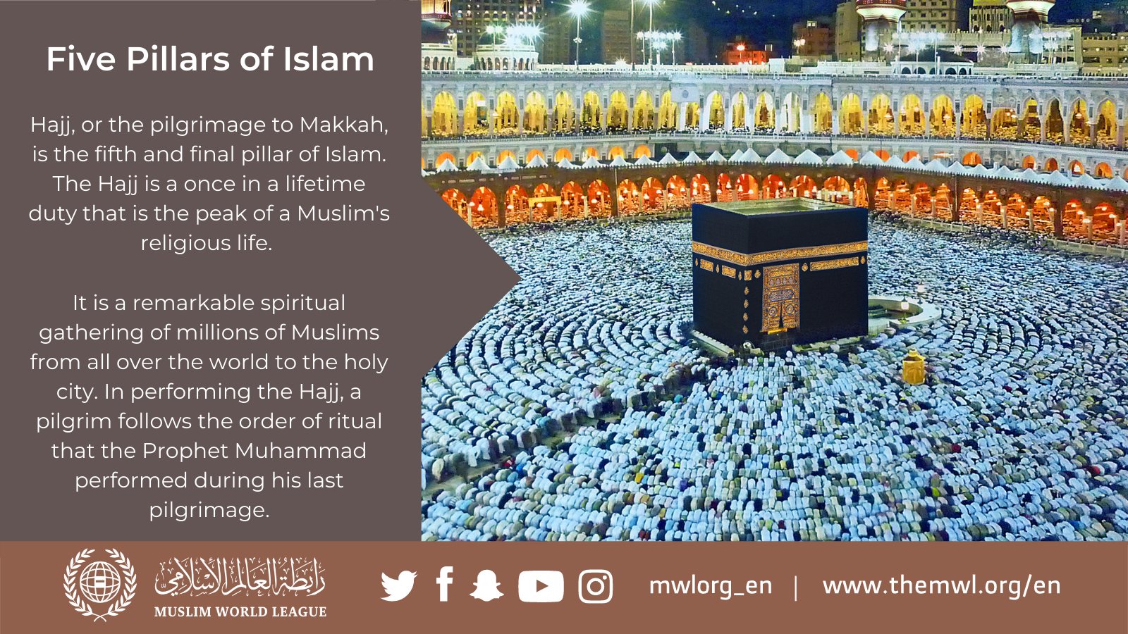 The Five Pillars Of Islam Pilgrimage