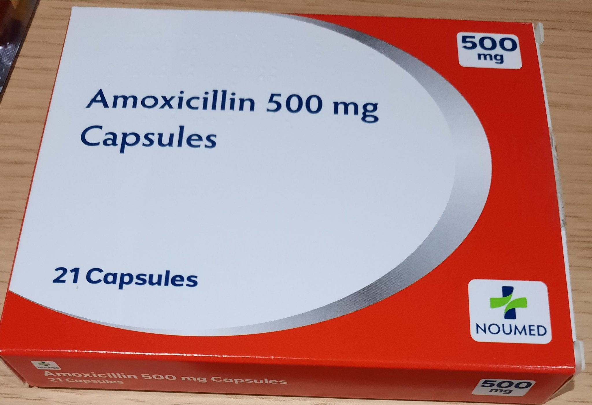 Amoxicillin Capsule Box