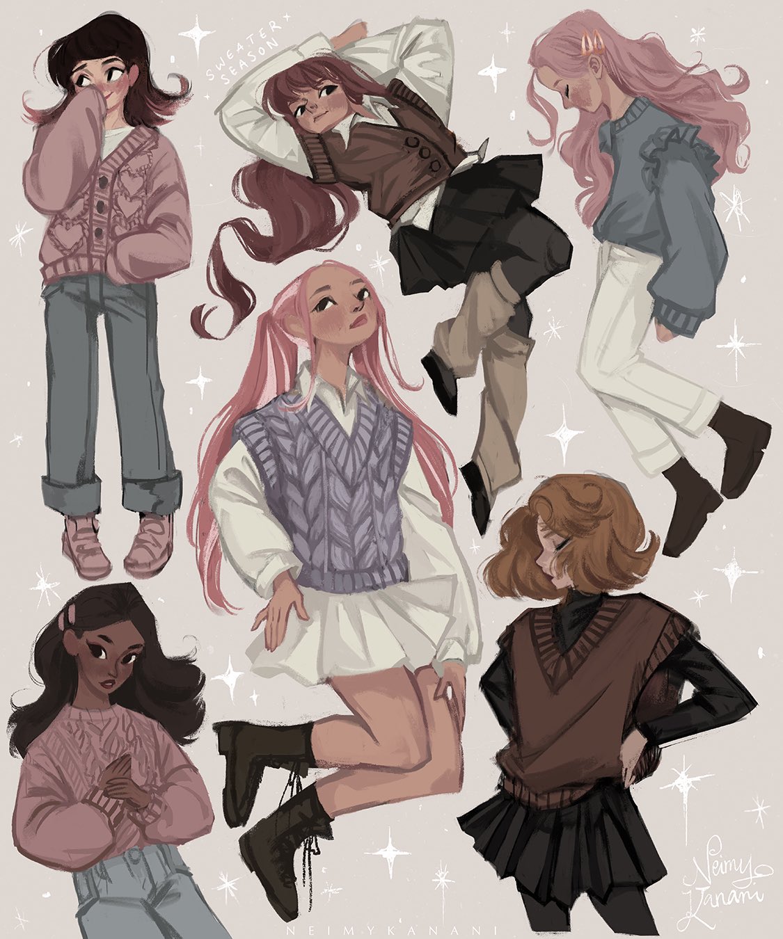 Sweater Tumblr Drawing