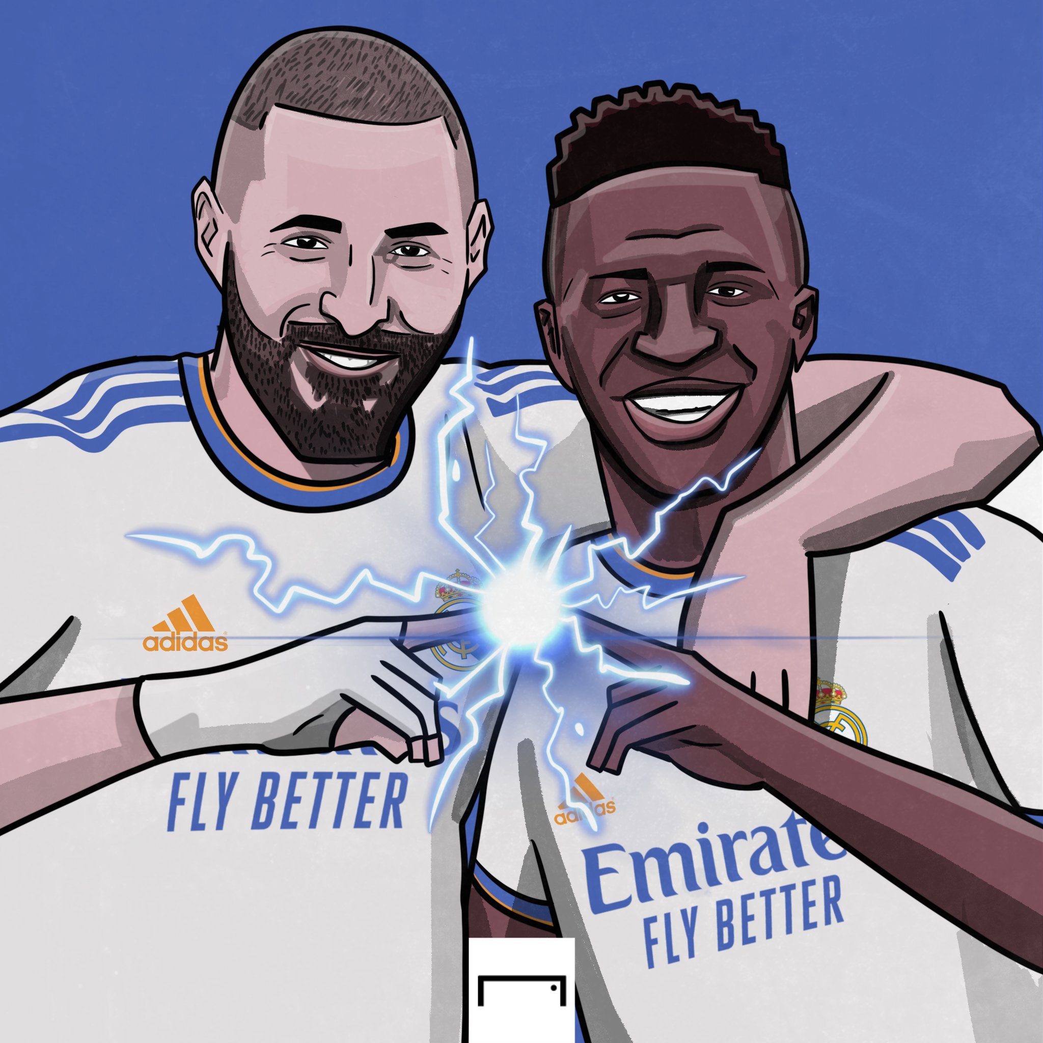 Karim Benzema Cartoon