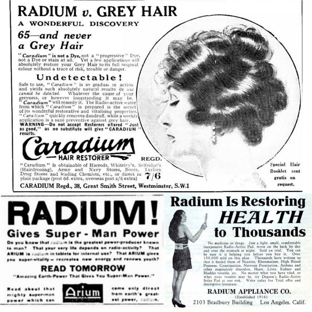 「the 20s-30s obsession with radium was basically the atomic a」♫⃠の漫画