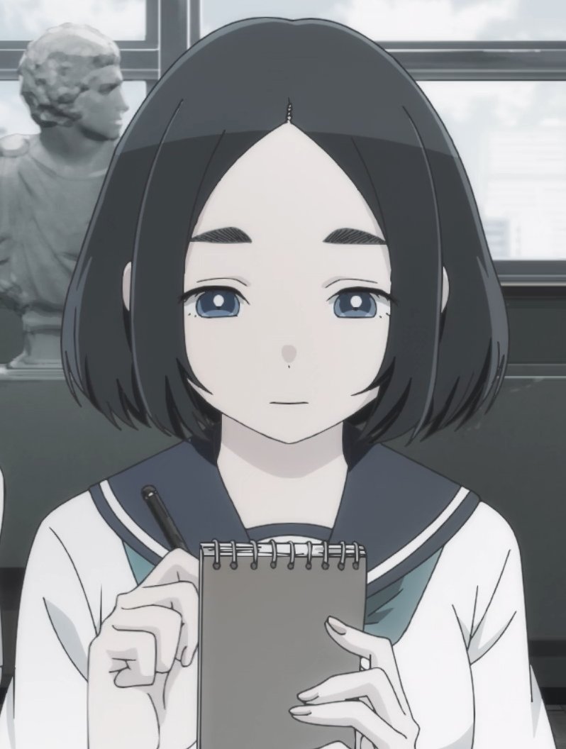 Anime Girl With No Bangs