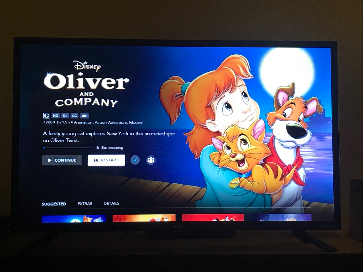 Oliver And Company Dvd Menu