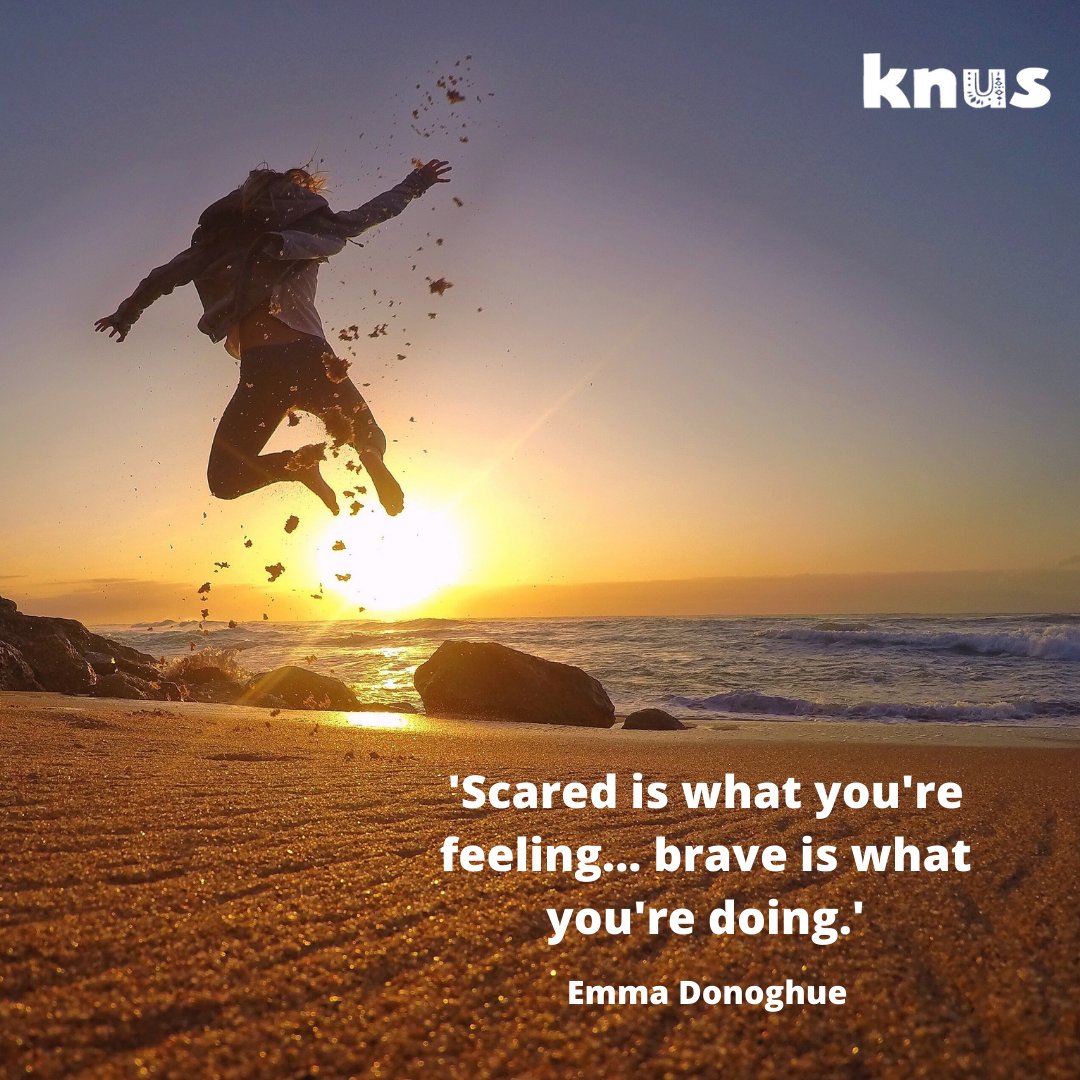 Feeling Brave Quotes Scared Is What You're Feeling, Says Ma, But Brave