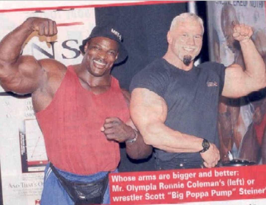 Scott Steiner Biceps Workout