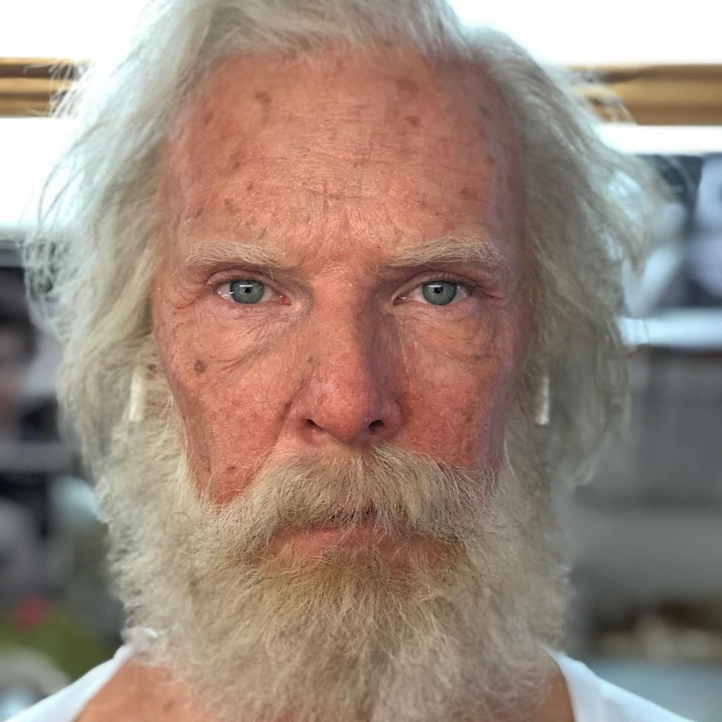 Benedict Cumberbatch White Hair