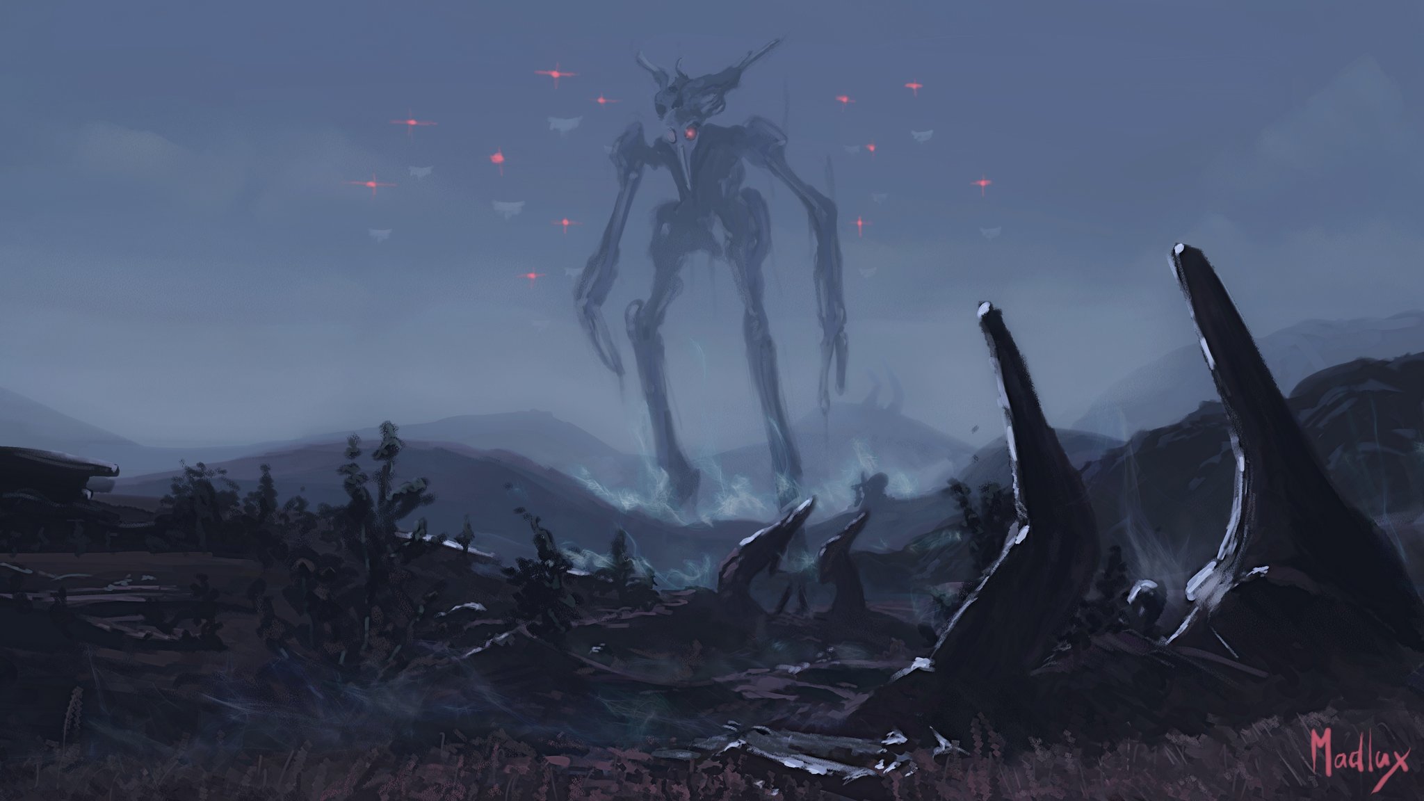 Warframe Tenno Concept Art