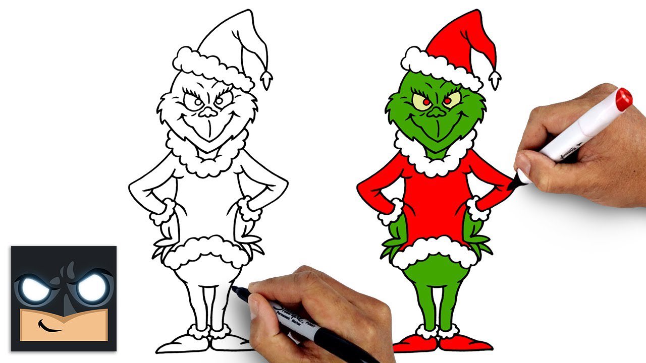 How To Draw The Real Grinch