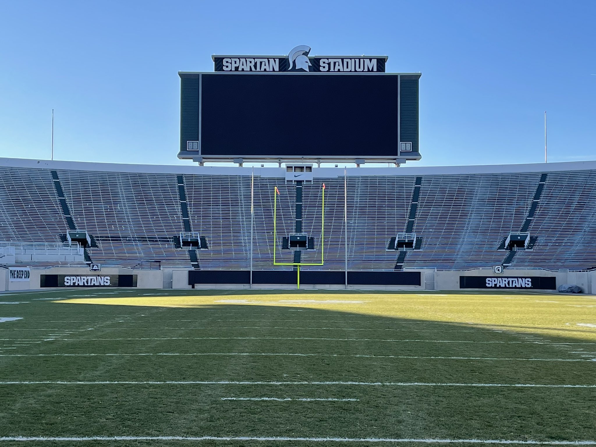 Michigan State Football Stadium Scoreboard