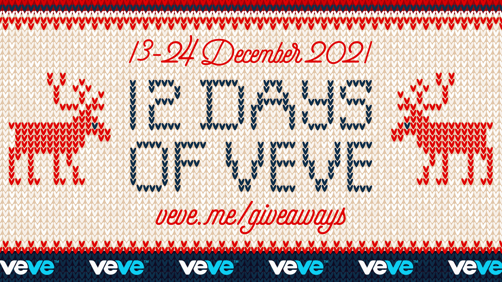 VeVe | Digital Collectibles on Twitter: "Happy #12DaysOfVeVe! 🎄 35+ prize giveaways ⛄️ 12+ drops ...