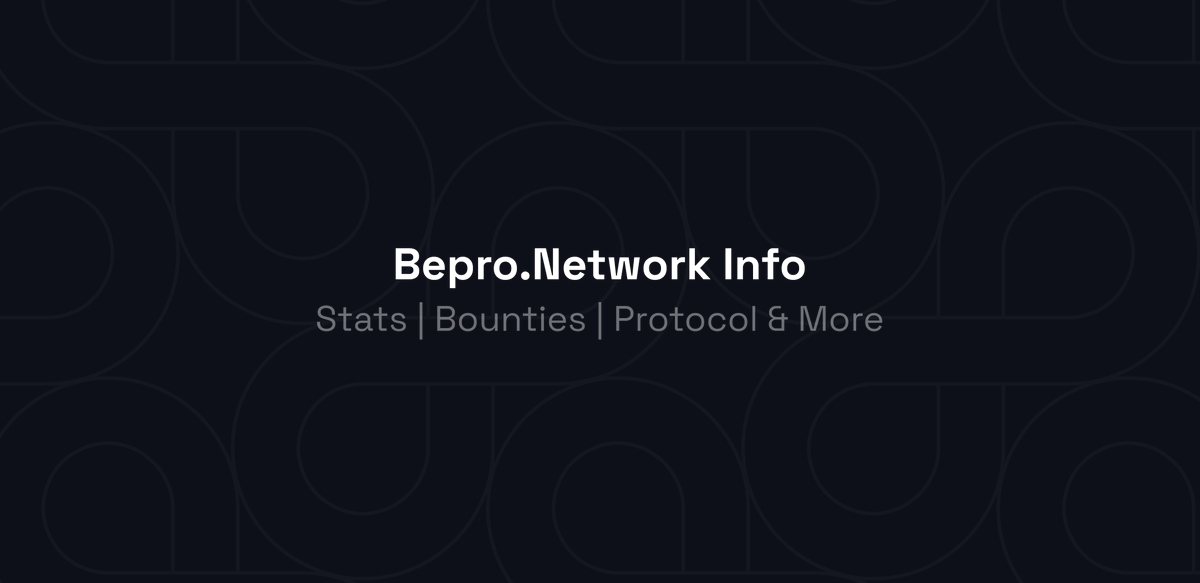 Bepro.Network Info (@bepronetinfo) | Twitter