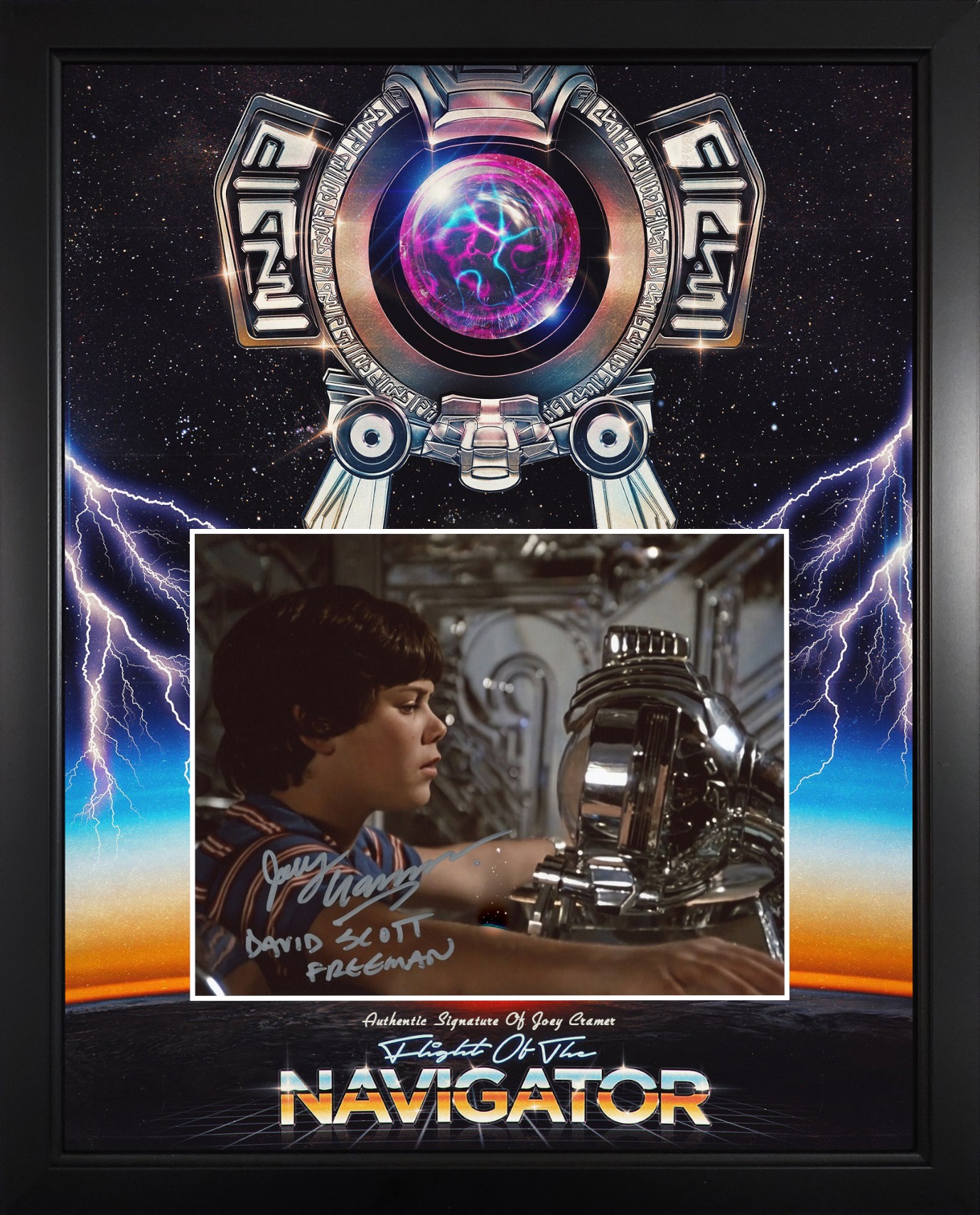 Flight Of The Navigator Movie Poster