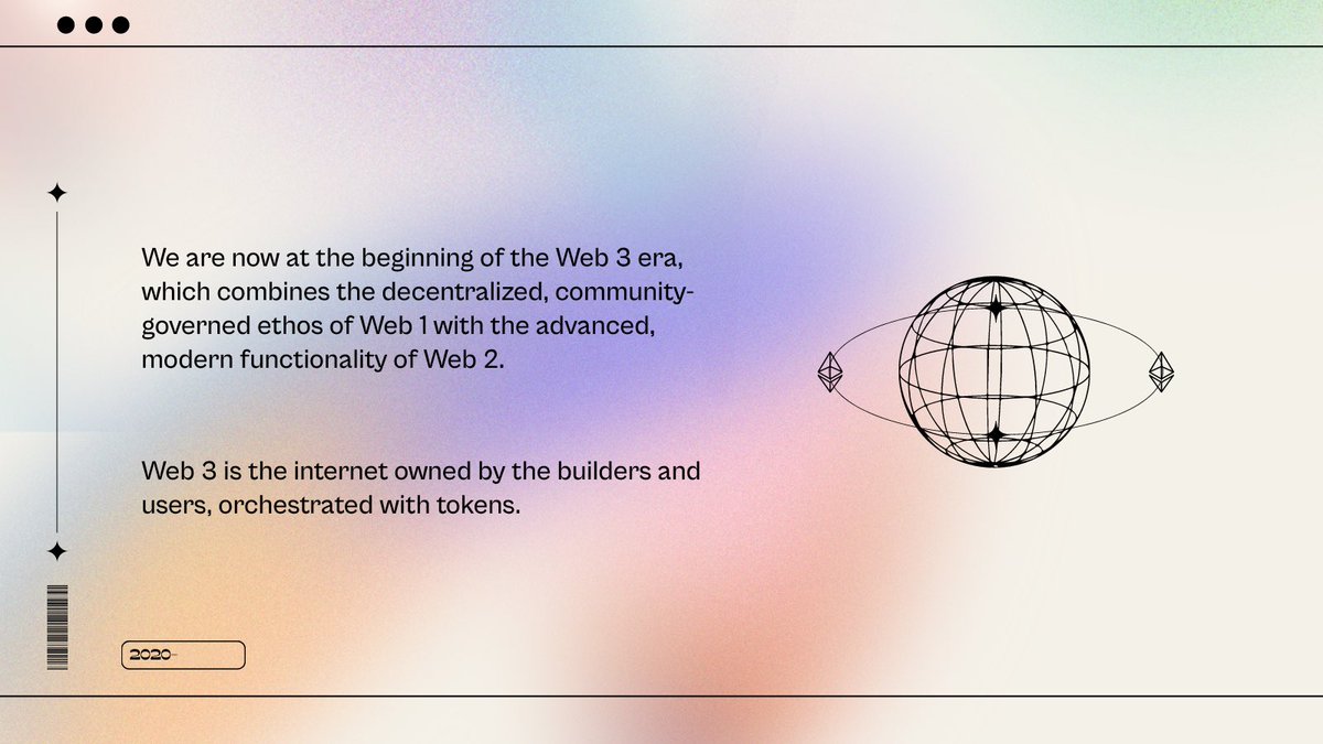 web 1 vs 2 vs 3 (visualized) h/t @cdixon - Thread from Drex⚡️ @drex ...
