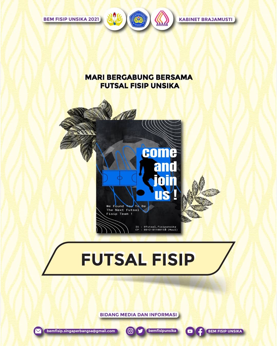 Fisip Unsika Logo Twibbon Mahasiswa Baru PKKMB FISIP UNSIKA 2021