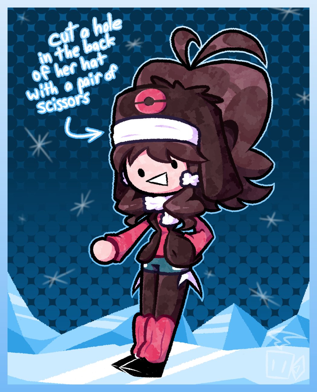 Hilda Pokemon Hat