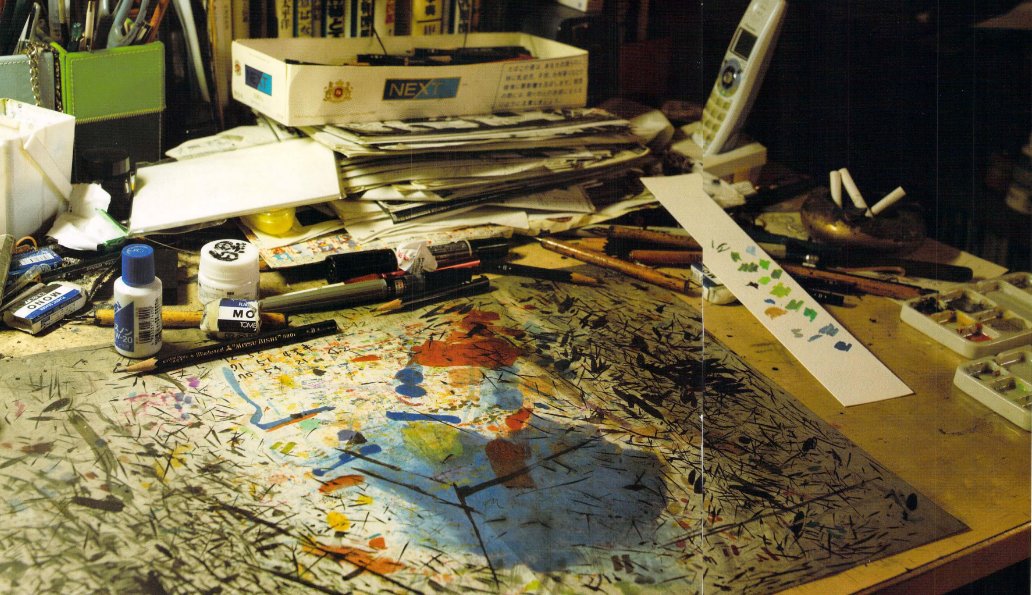 Eiichiro Oda Desk