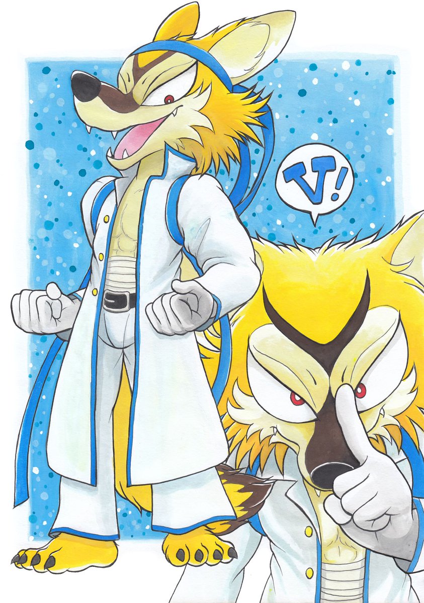 勝つぞ! 勝つぞ!rrrrる! rrrrり! rrrrりょおぉぉぉぉ!!!!!」|牛丸ゴンのイラスト