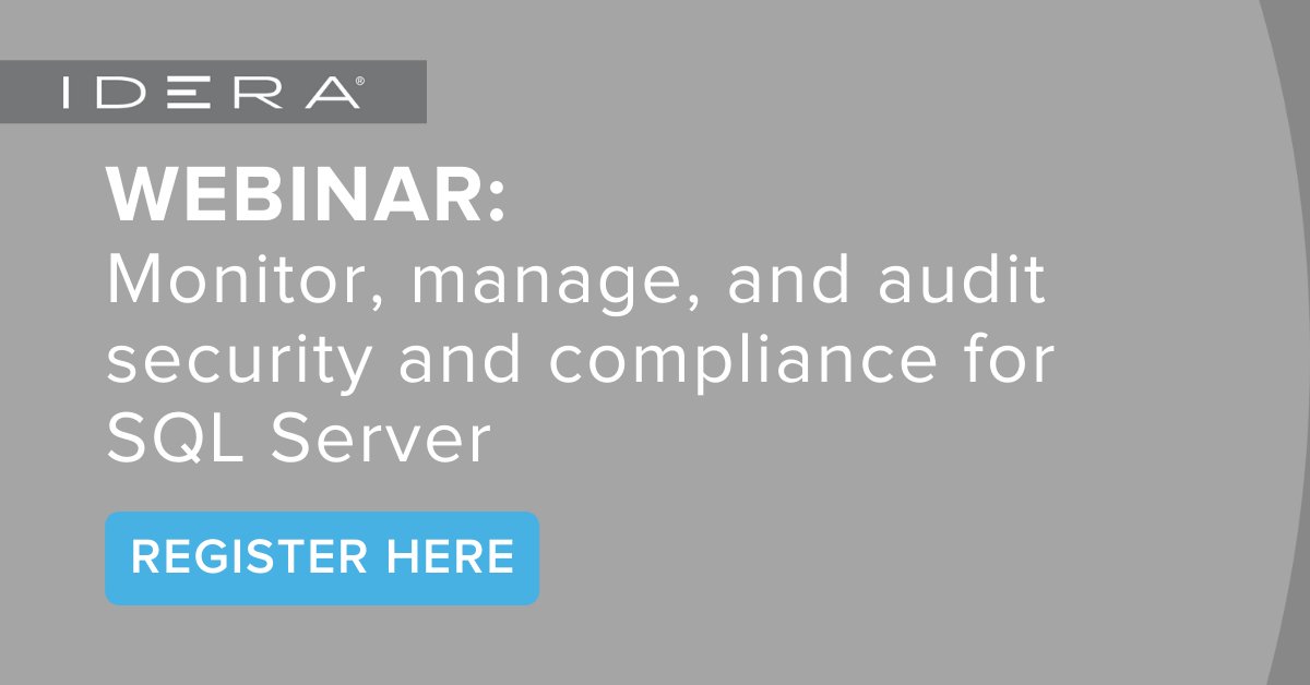 IDERA (@Idera_Software) | Twitter