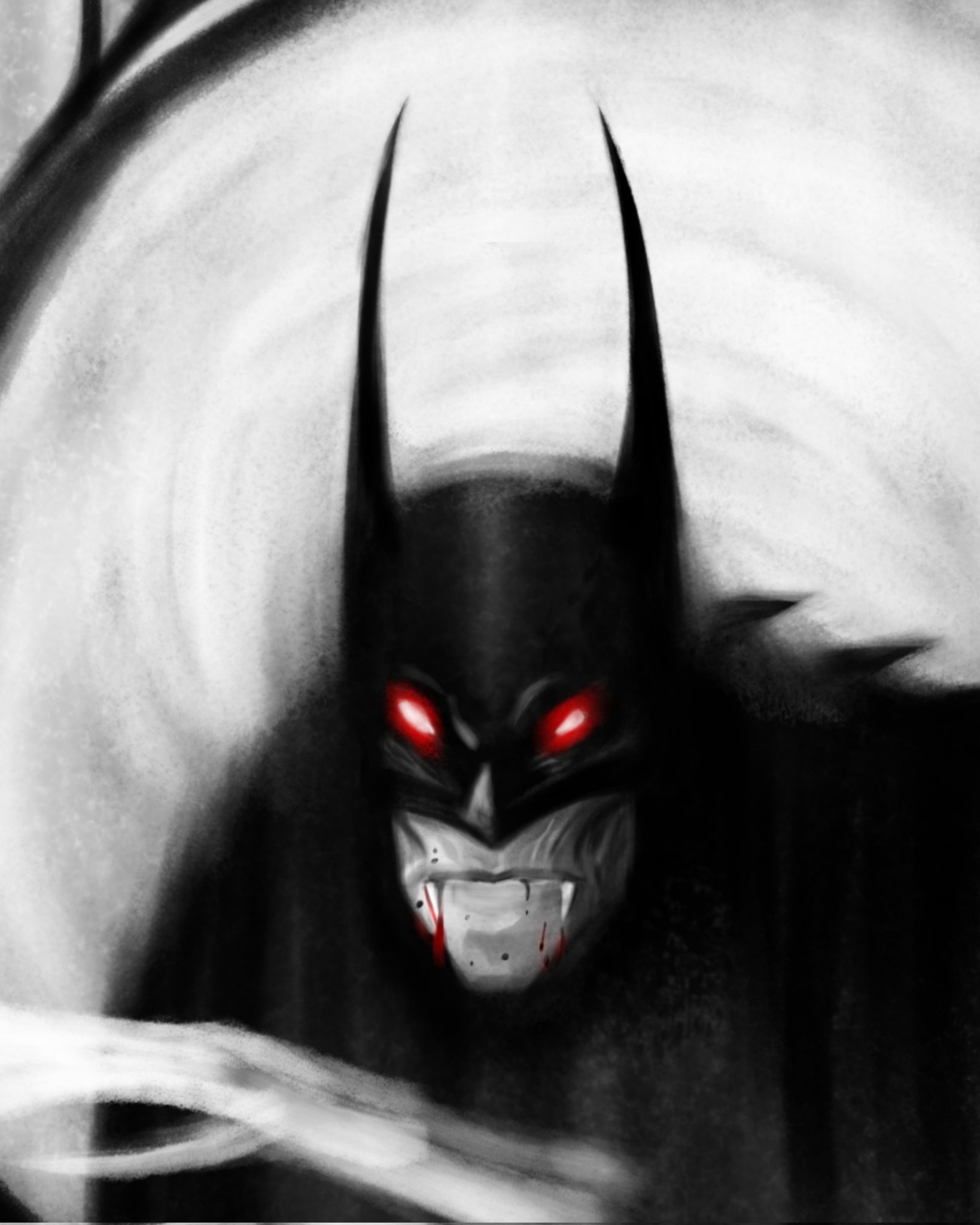 Vampire Batman Wallpaper