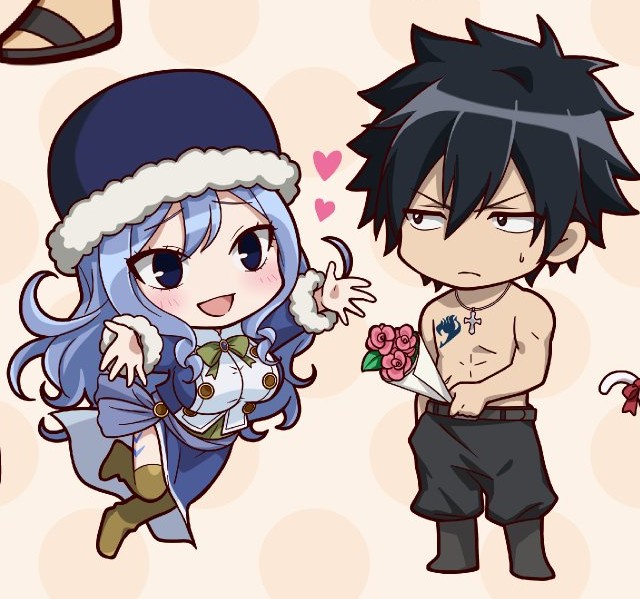 Gruvia Chibi