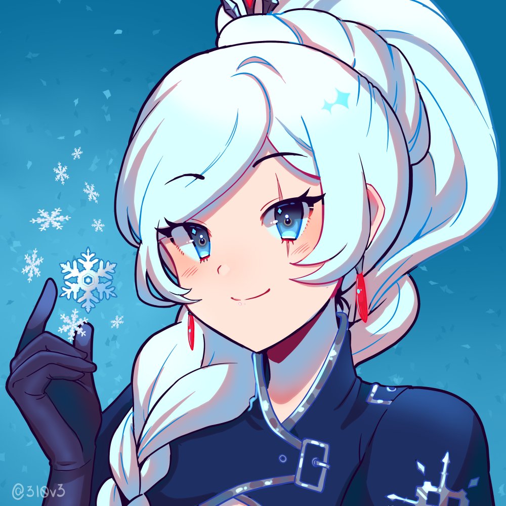 Weiss Schnee Symbol