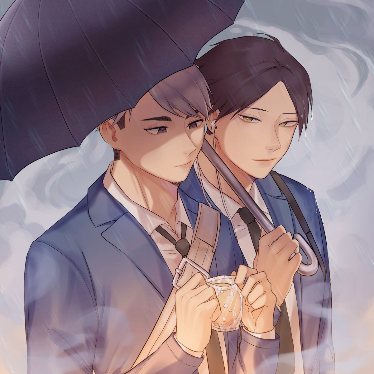 「🌧️ #sunaosa 」|leaf 🍃のイラスト