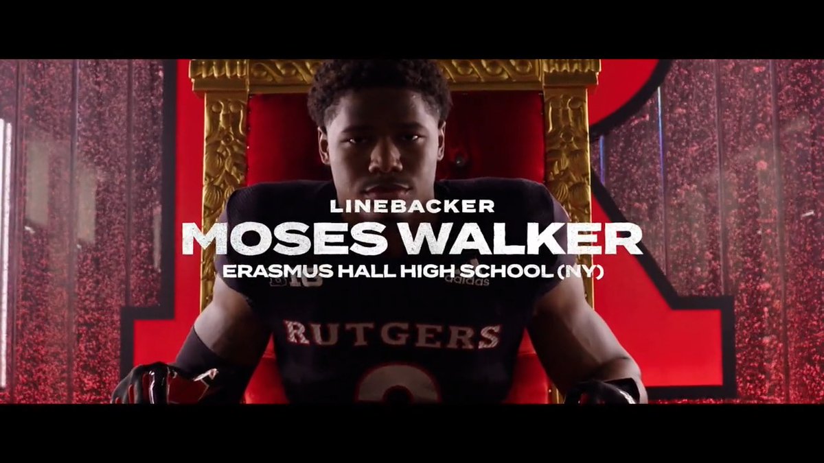 2022 4* LB Moses Walker signs with Rutgers : r/CFB