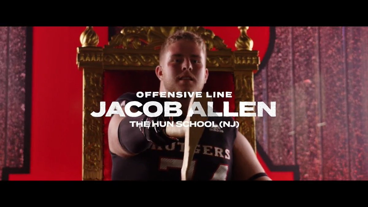 2022 4* OL Jacob Allen signs with Rutgers : r/CFB