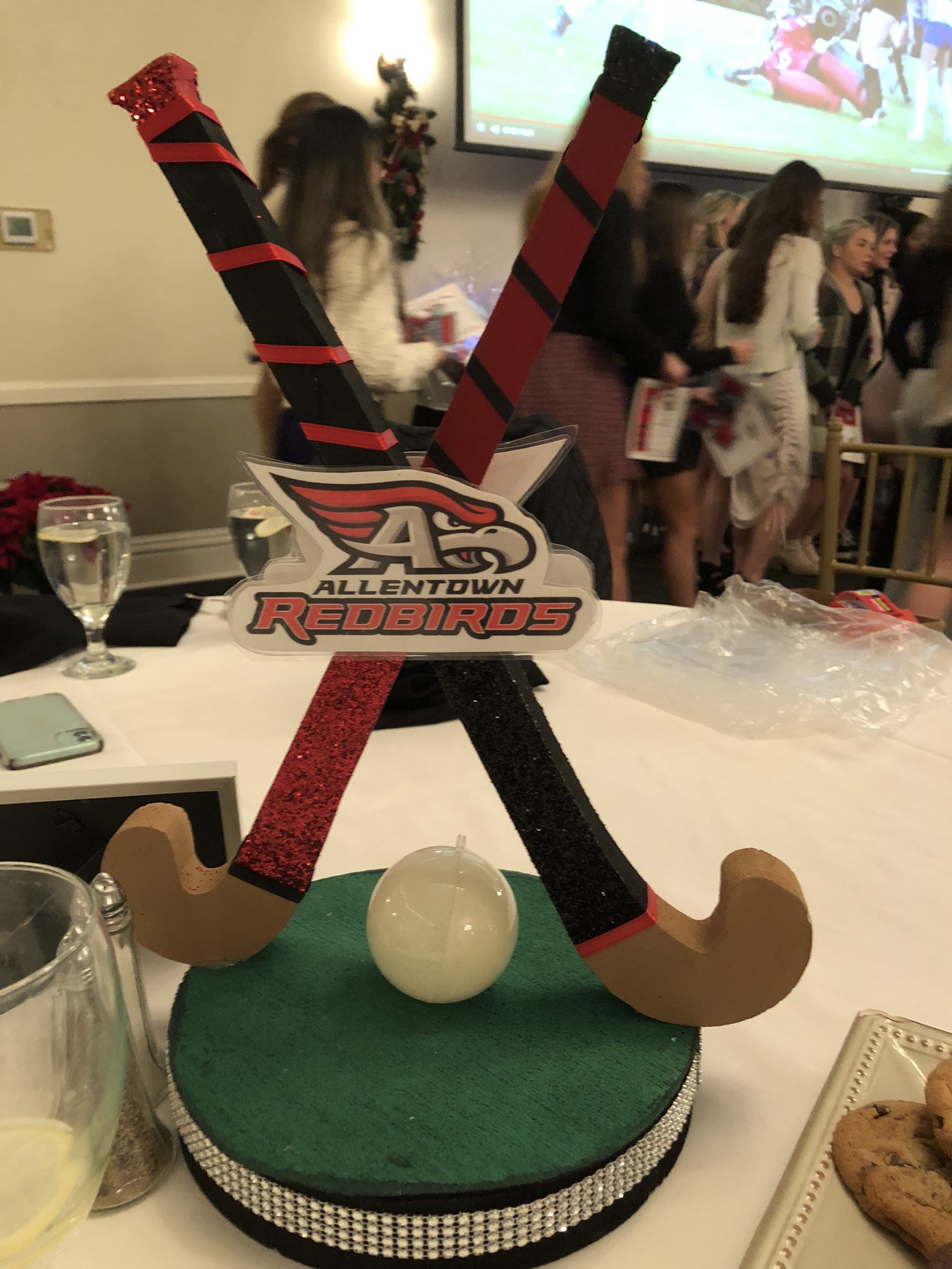 Hockey Banquet Centerpiece Ideas Melissa, Being The Fab Hockey Mom