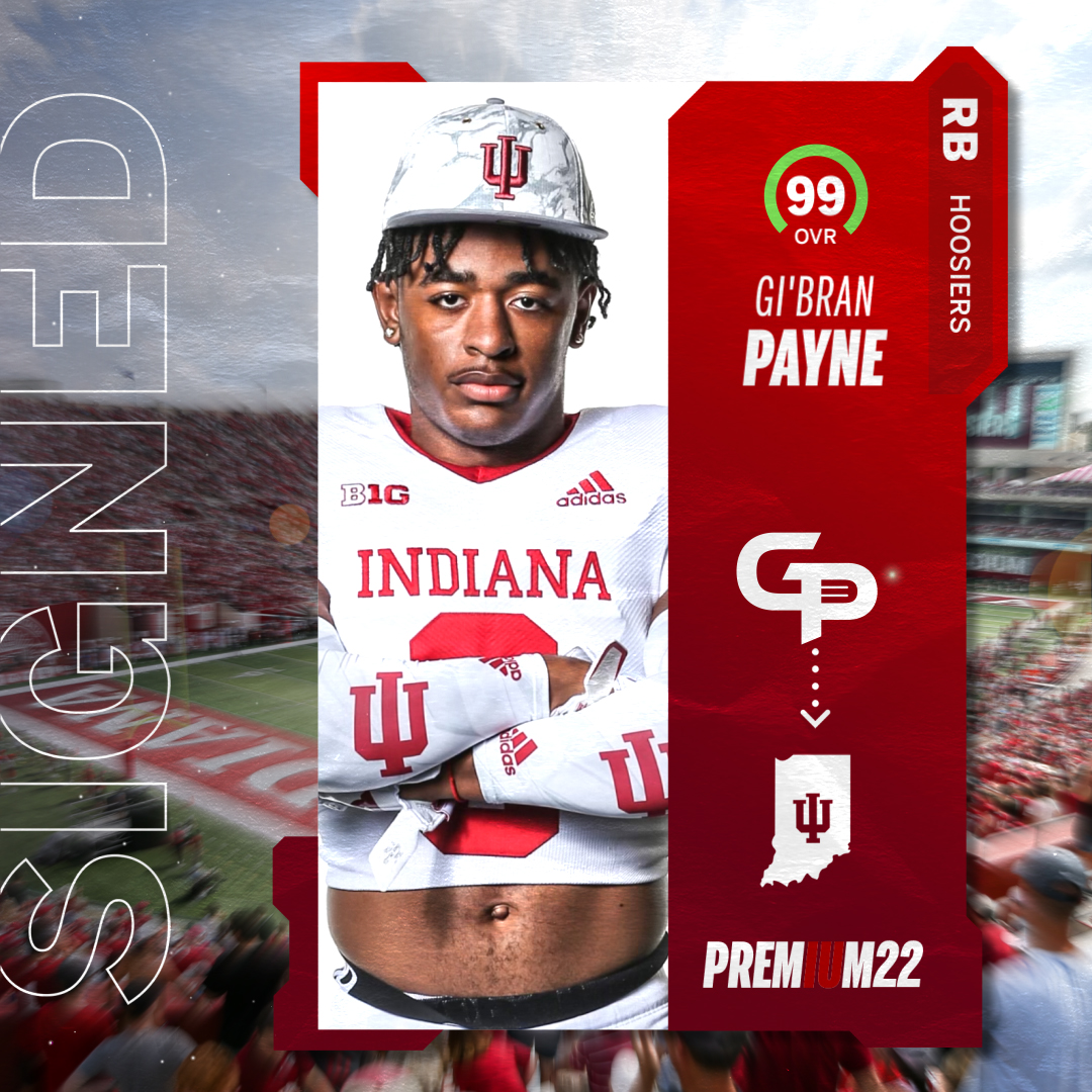2022 4* RB Gi’Bran Payne signs with Indiana : r/CFB