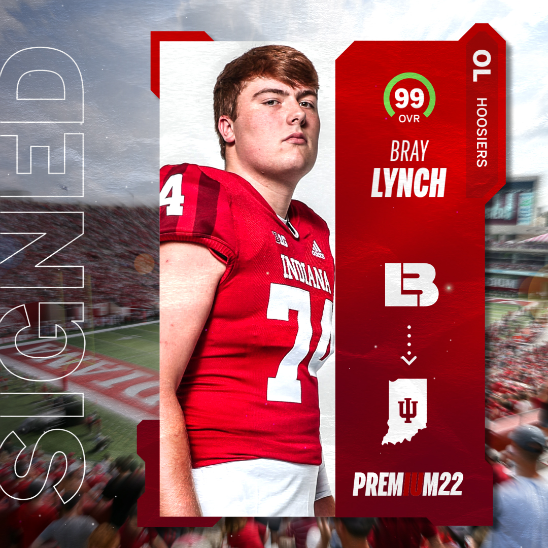 2022 3* OT Bray Lynch signs with Indiana : r/CFB
