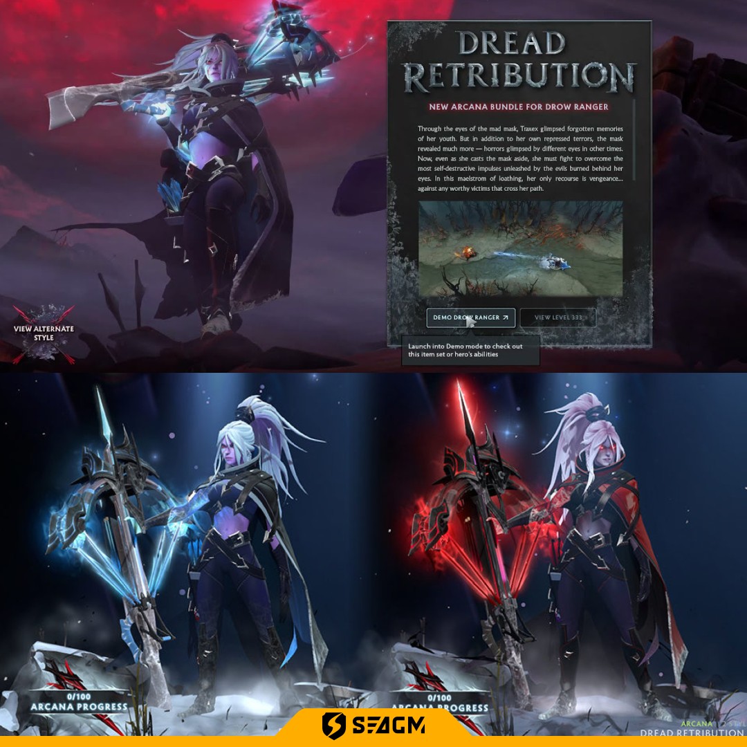 Dota 2 Drow Ranger Sentinel Set