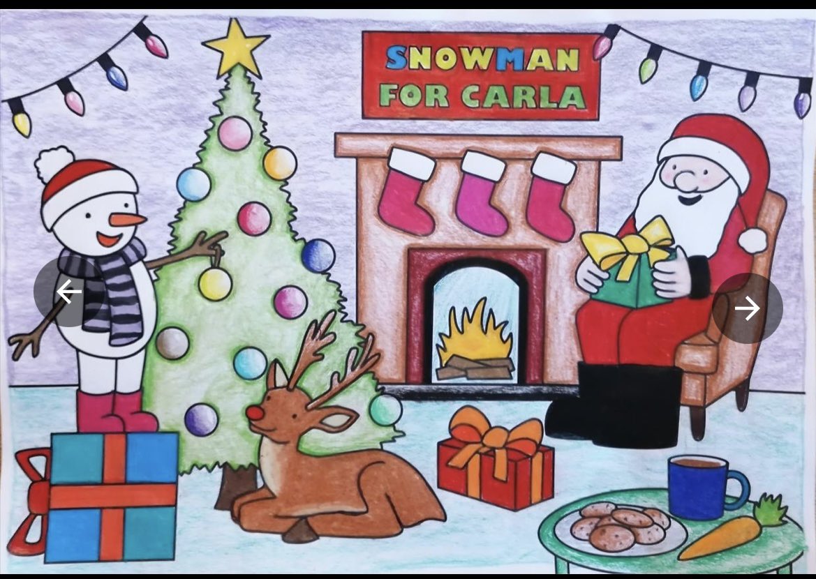 Christmas Festival Drawing