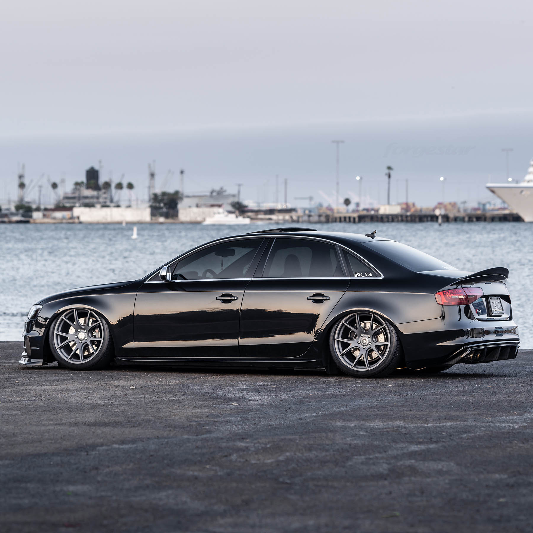 Audi S4 Stanced Out